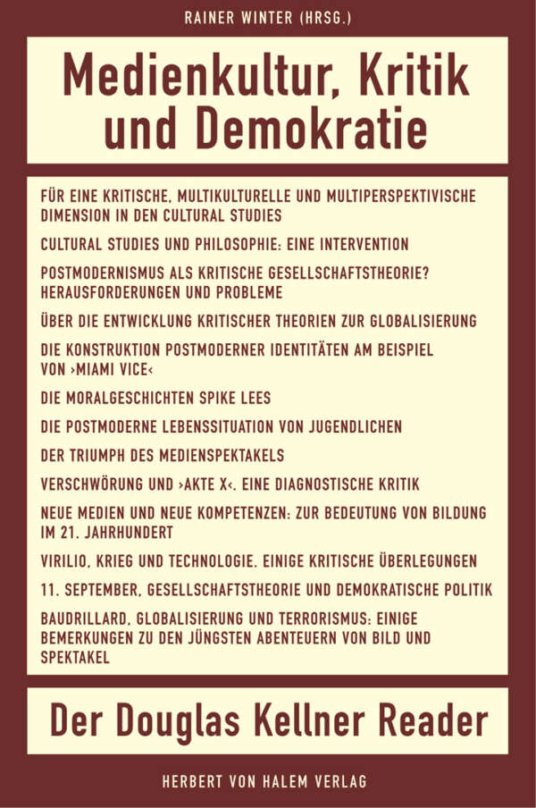 Medienkultur, Kritik und Demokratie - Herbert von Halem Verlag