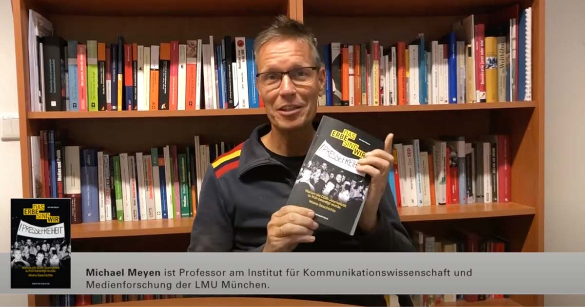 Michael Meyen - Geschätzter Autor im Herbert von Halem Verlag